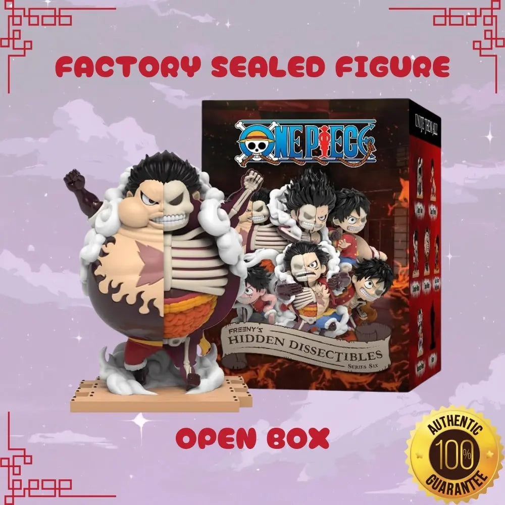 One Piece Mighty Jaxx Hidden Dissection Luffy's Tank Man - OPEN BOX ...
